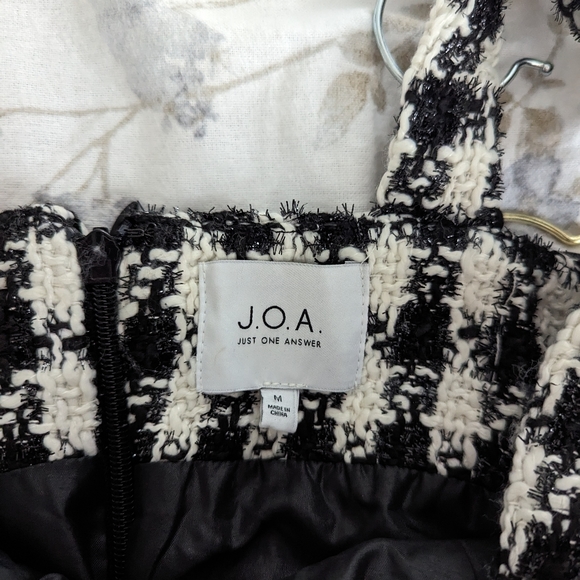 just one answer | Dresses | Just One Answer Black And White Dress ...